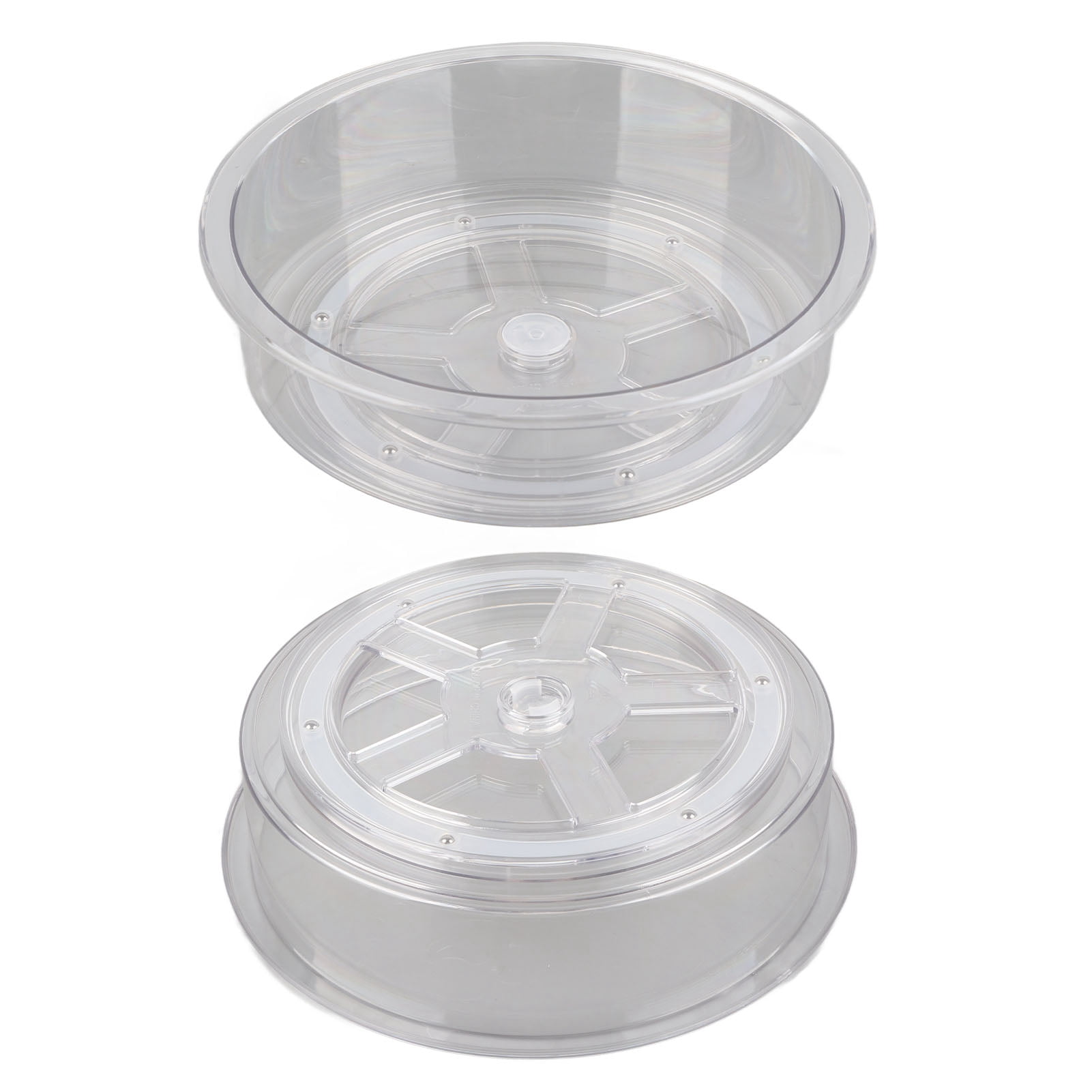 Rotating Cabinet Organizer Clear 360° Rotating Storage Holder for ...