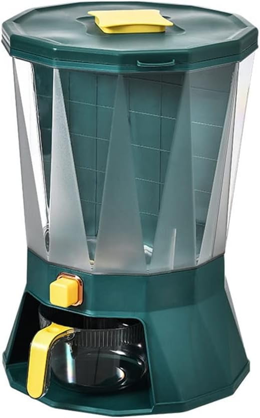 Rotating Cereal Containers Automatic Grain Storage Bin Food Storage ...