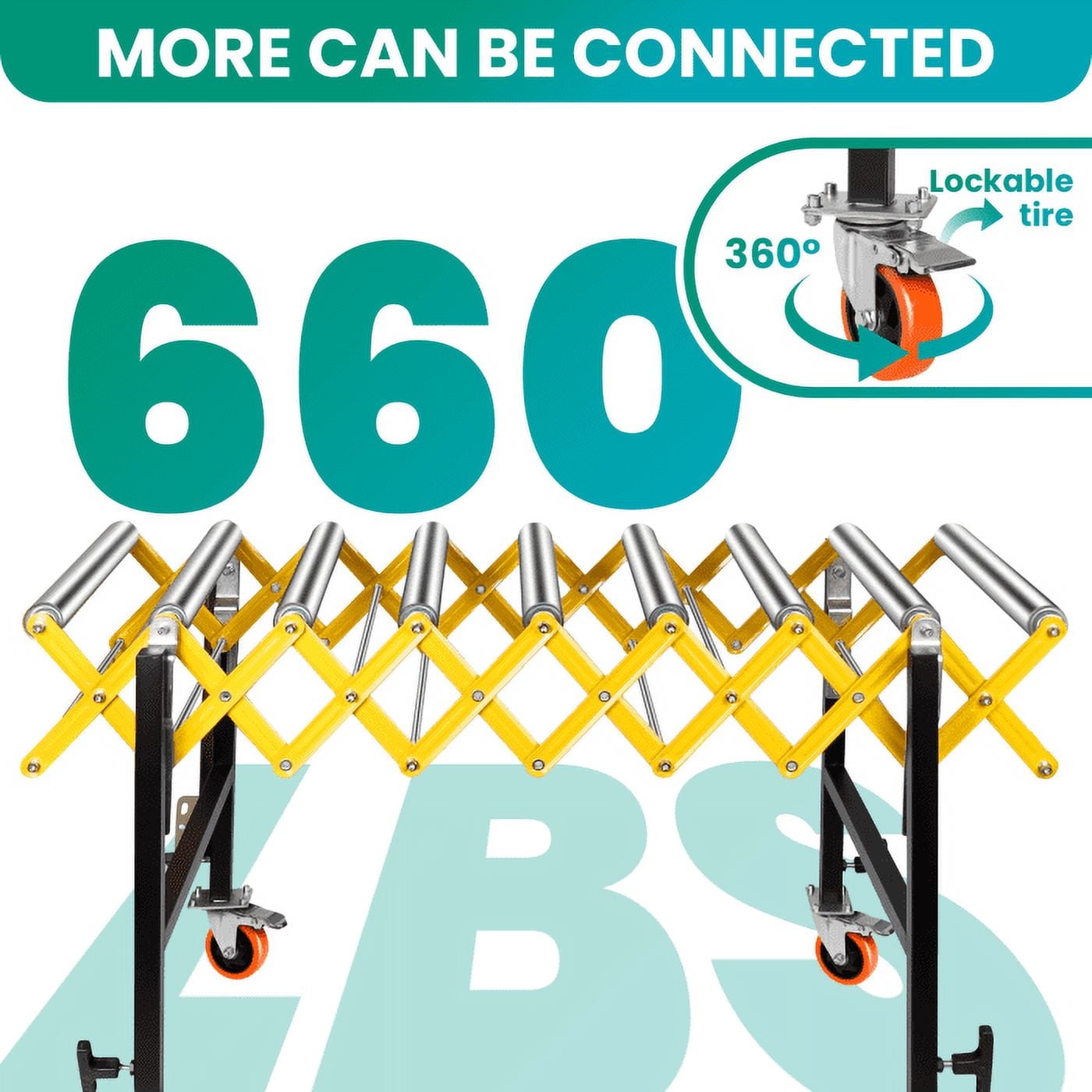 Rotating Conveyor System, Height and Length Adjustable, Ultra-Stable ...