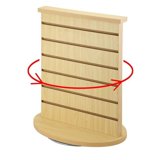 Rotating Countertop Display, Maple - Walmart.com