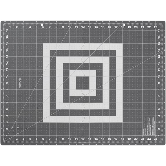 Rotating Cutting Mat - 14“ x 14“ Grid to Cut Fabric Squares Easily ...