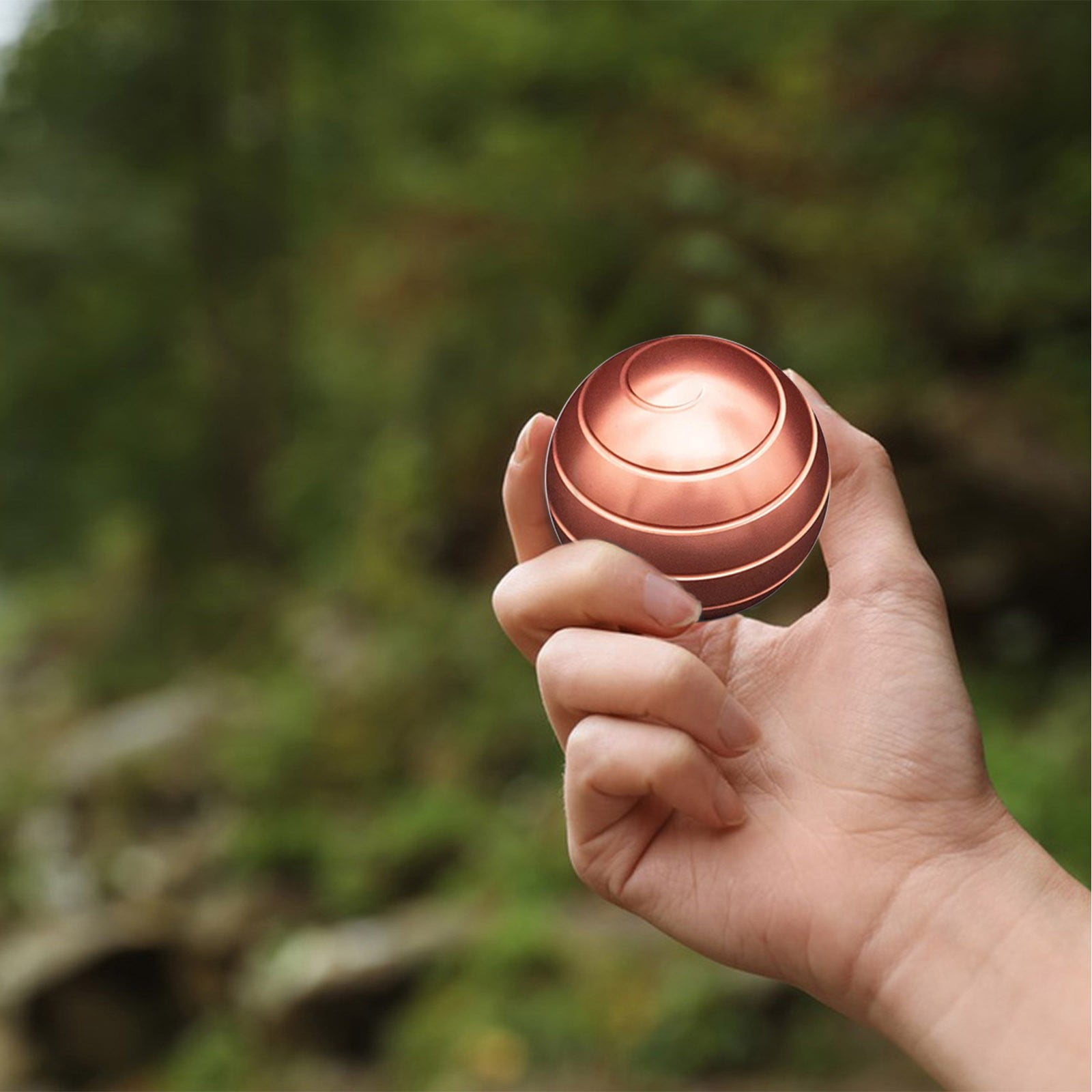 Rotating Desktop Ball Decompression Spinning Toy | Metal Stress Relief ...