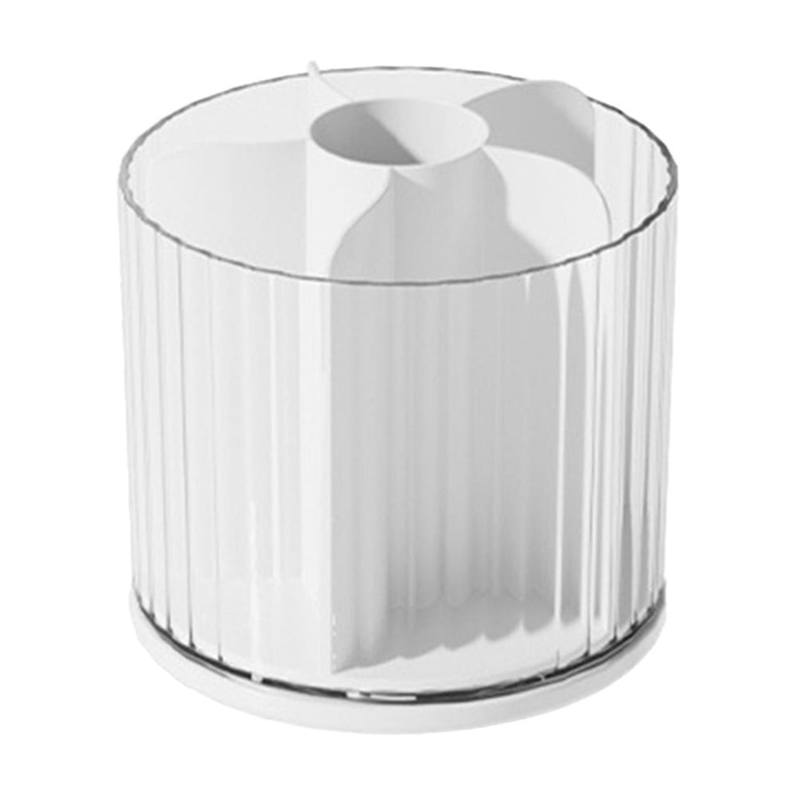 Rotating Desktop Storage Box - Multi Compartment Organizer for Makeup ...
