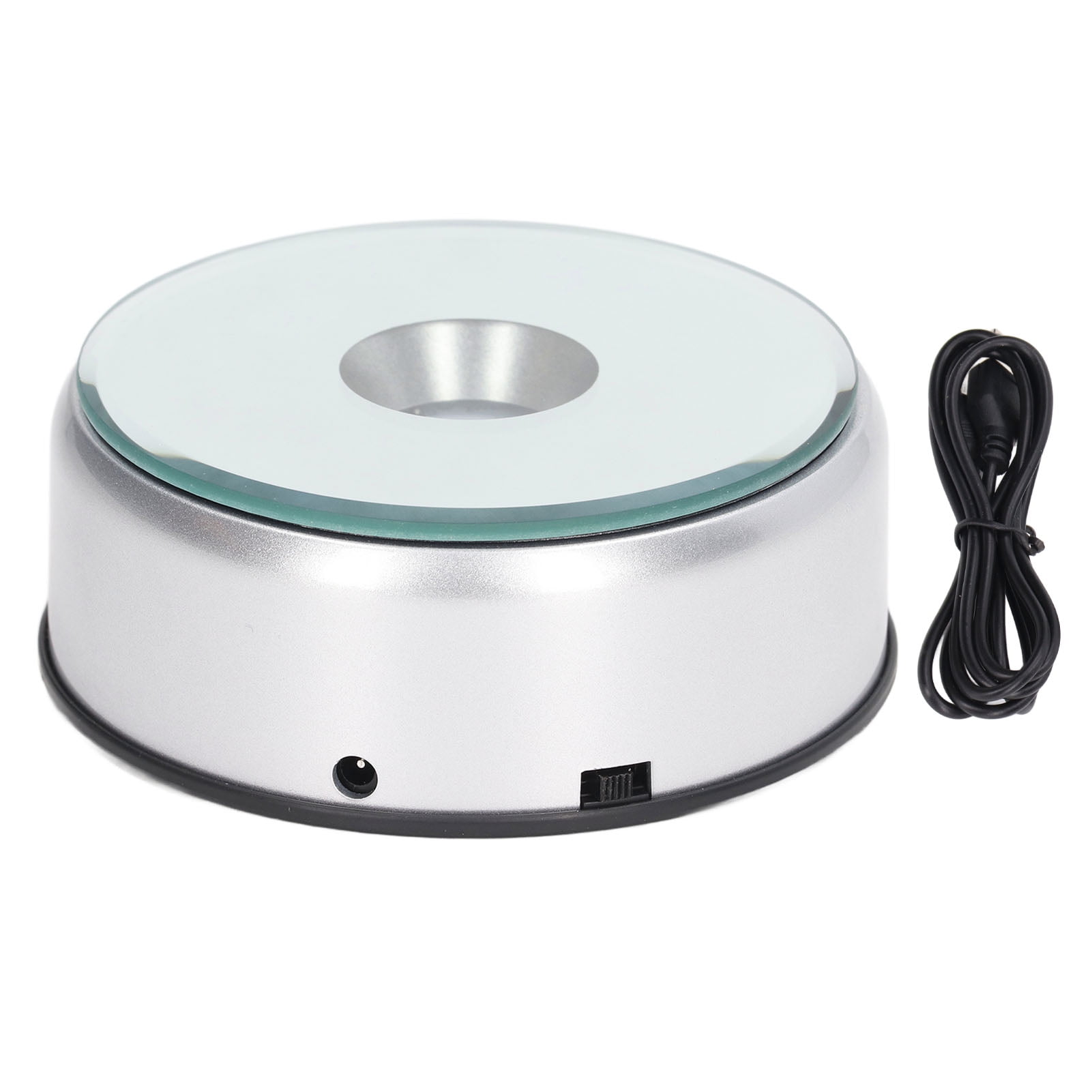 Rotating Display Stand 360° Rotating LED Lights 80 Seconds Per Lap USB ...