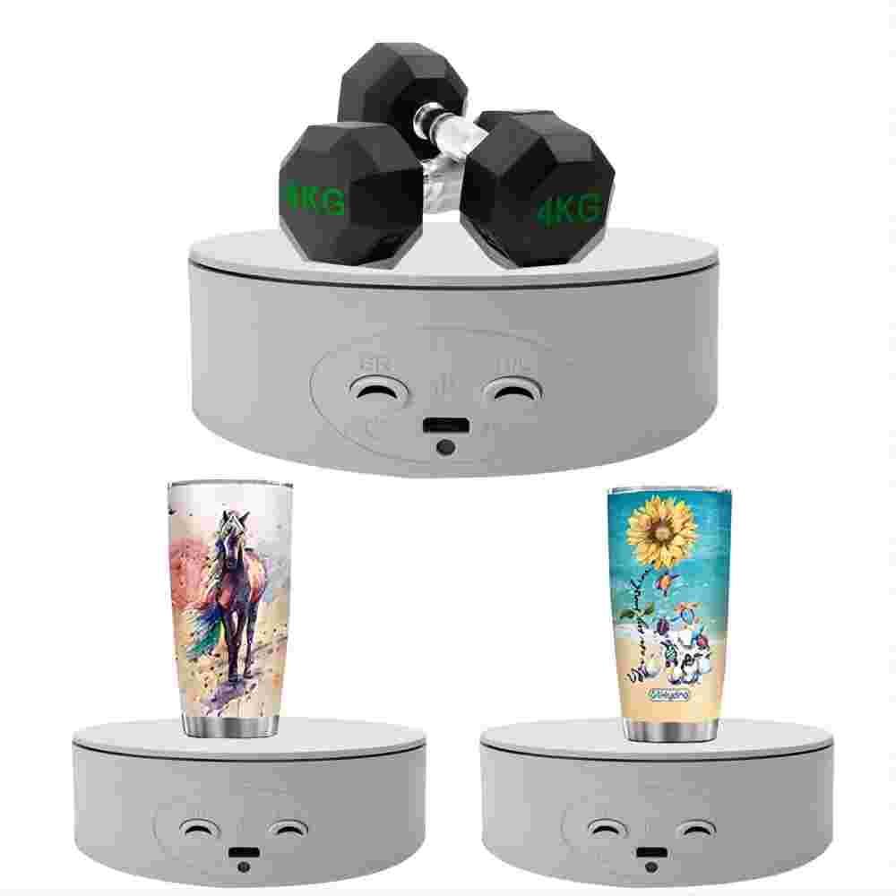 Rotating Display Stand,5.2" 8.8lb Load Cup Display Stand Turner for ...