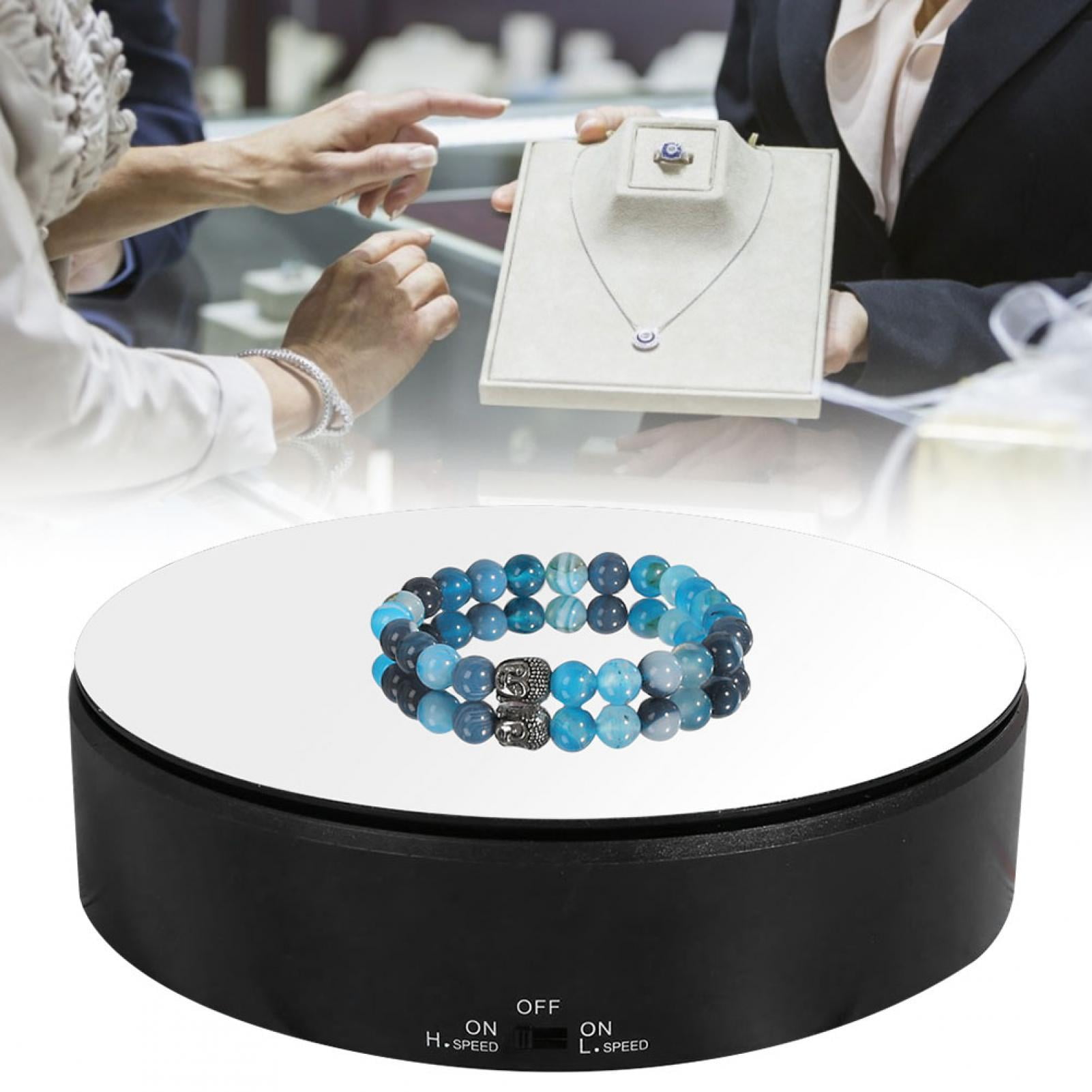 Rotating Display Stand, Simple Exquisite 360 Degree Electric Rotating ...