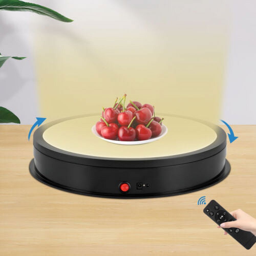 Rotating Display Stand W/ 3 Color Led Light Product Platform Rack ...