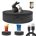 Rotating Display Stand with Remote, Battery Powered USB Turntable, 5.9 ...