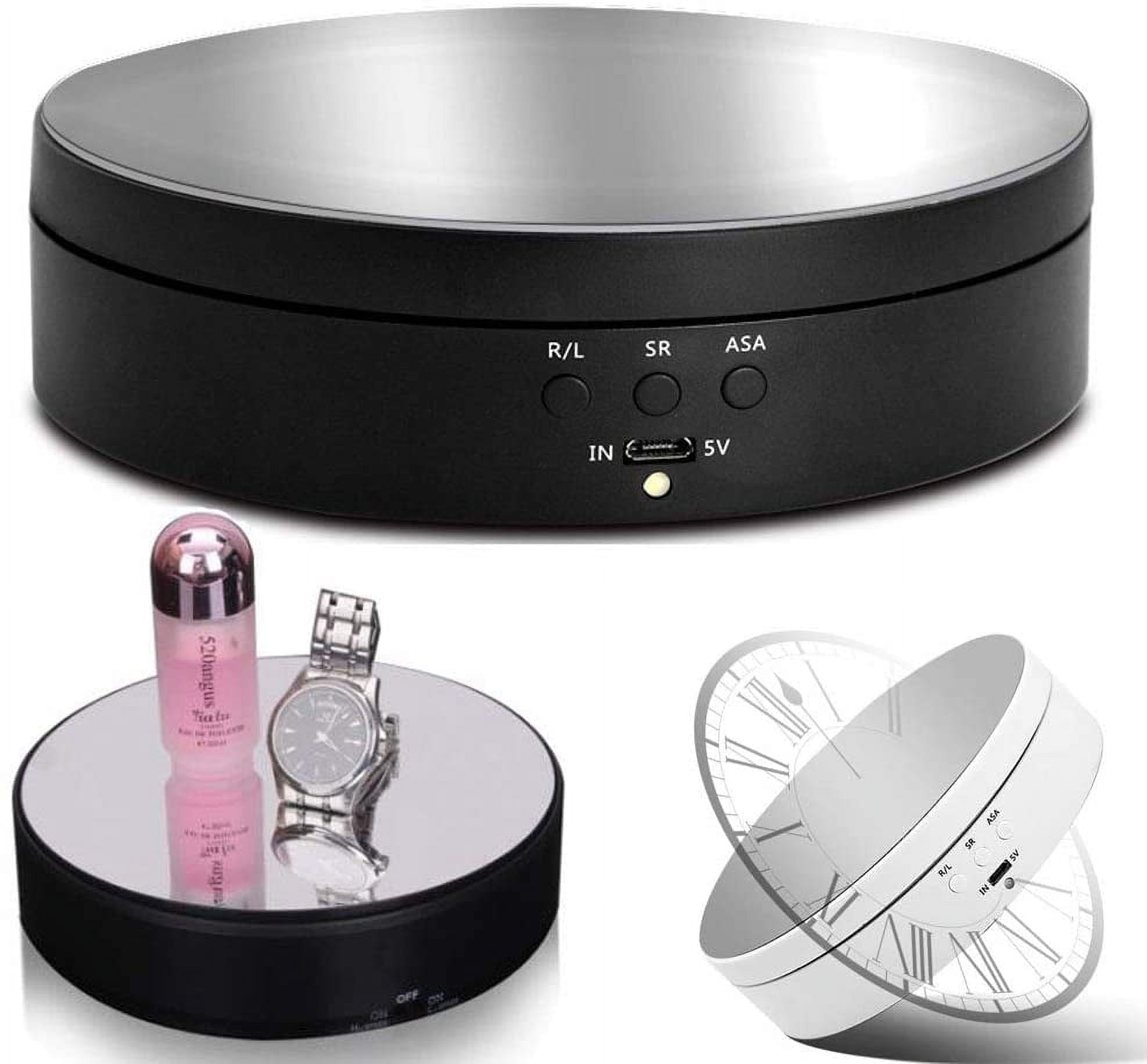 Rotating Display Turntable, 3D Photo Display Rotating Turntable 360 ...