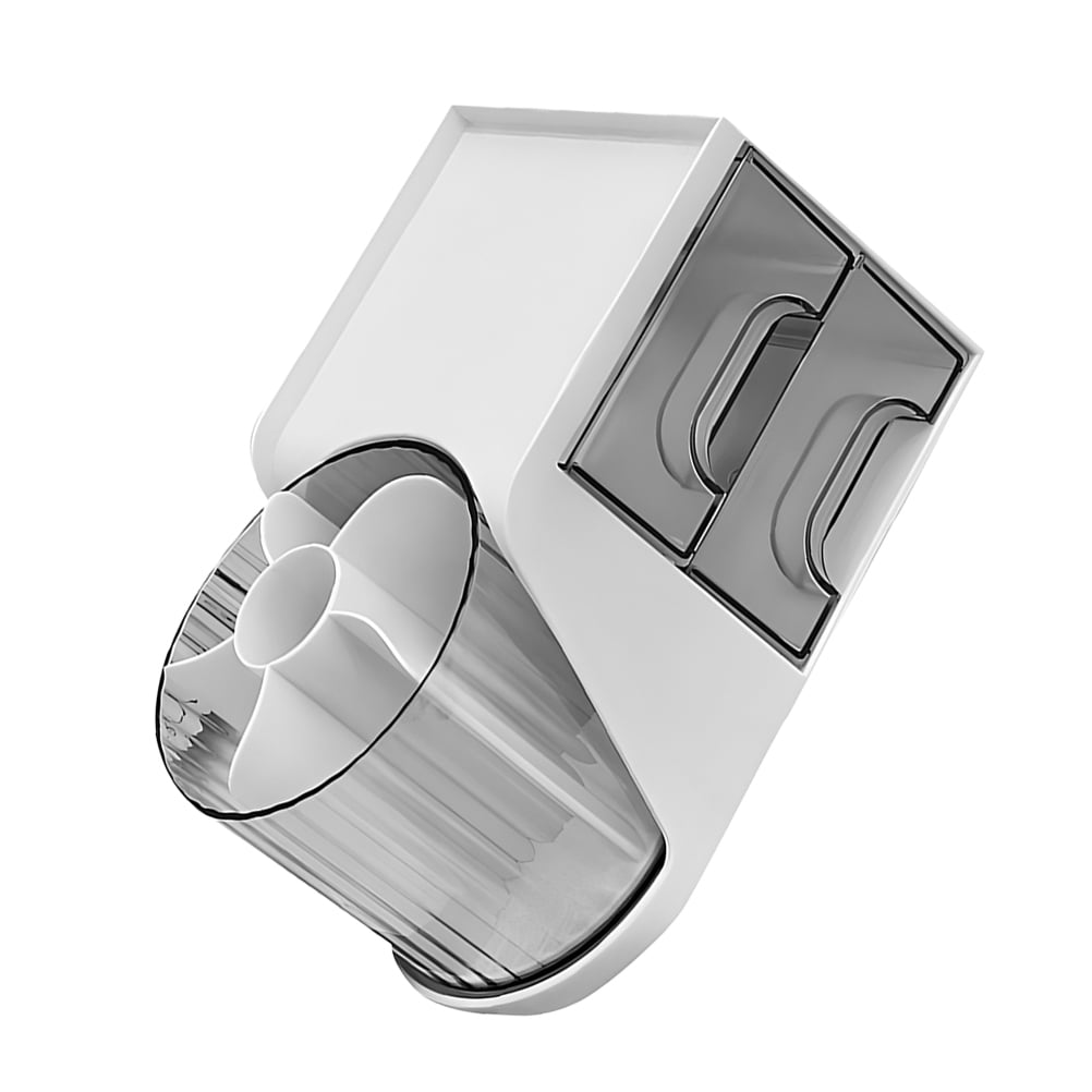 Pen Box Drawer File Organizer for Desktop with 1 Set of Pens Holder ...