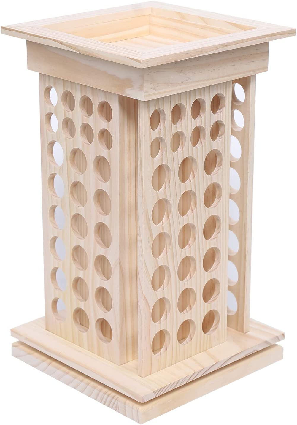 Rotating Essential Oils Storage Rack Holds 104 Slot Organizer Holder ...