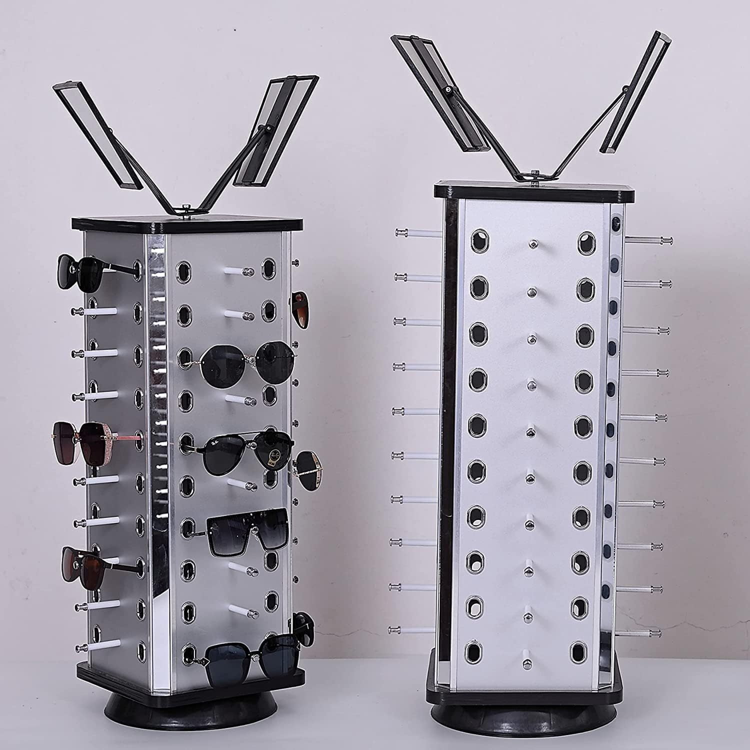 Rotating Eyeglasses Sunglasses Storage Display Stand Holder Organizer ...