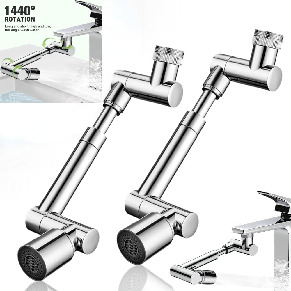 Rotating Faucet Attachment, 2025 Robotic Arm Faucet Adapter, Rotating ...