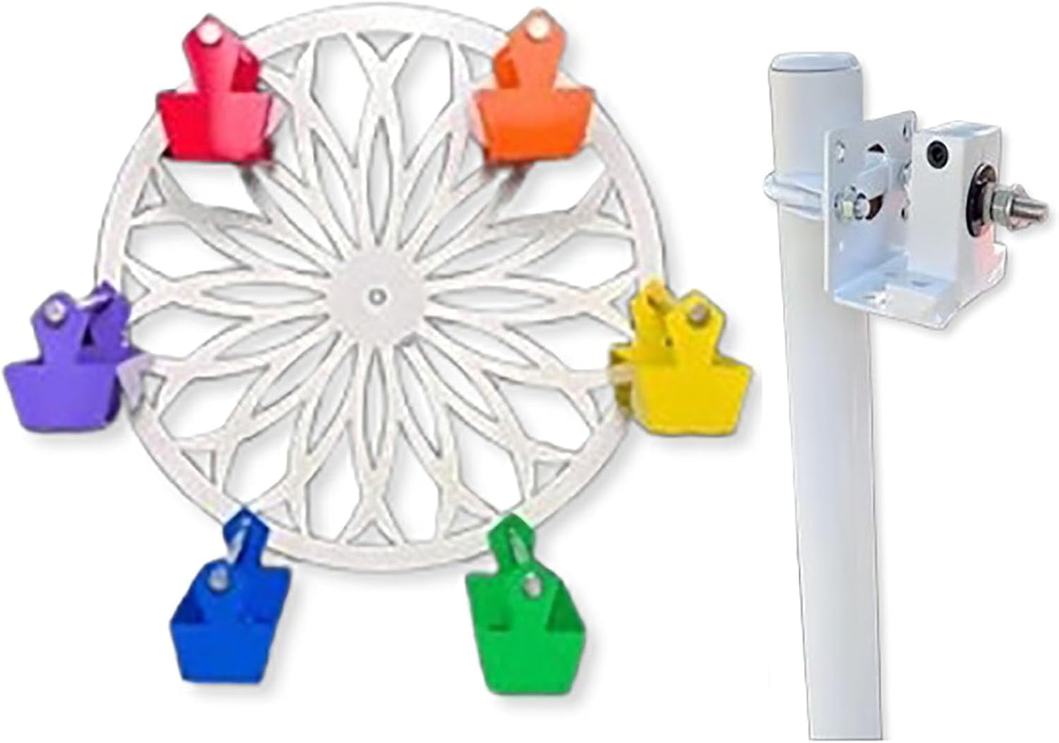 Rotating Ferris Wheel Bird Feeder, The Ferris Wheel of Fun for Your ...