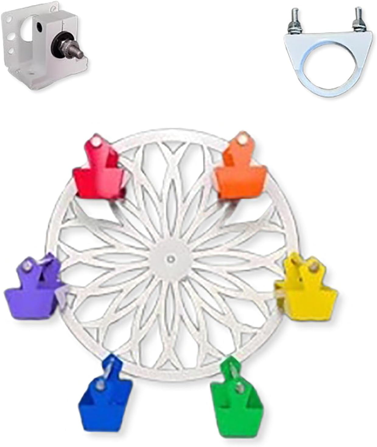 Rotating Ferris Wheel Bird Feeder, The Ferris Wheel of Fun for Your ...