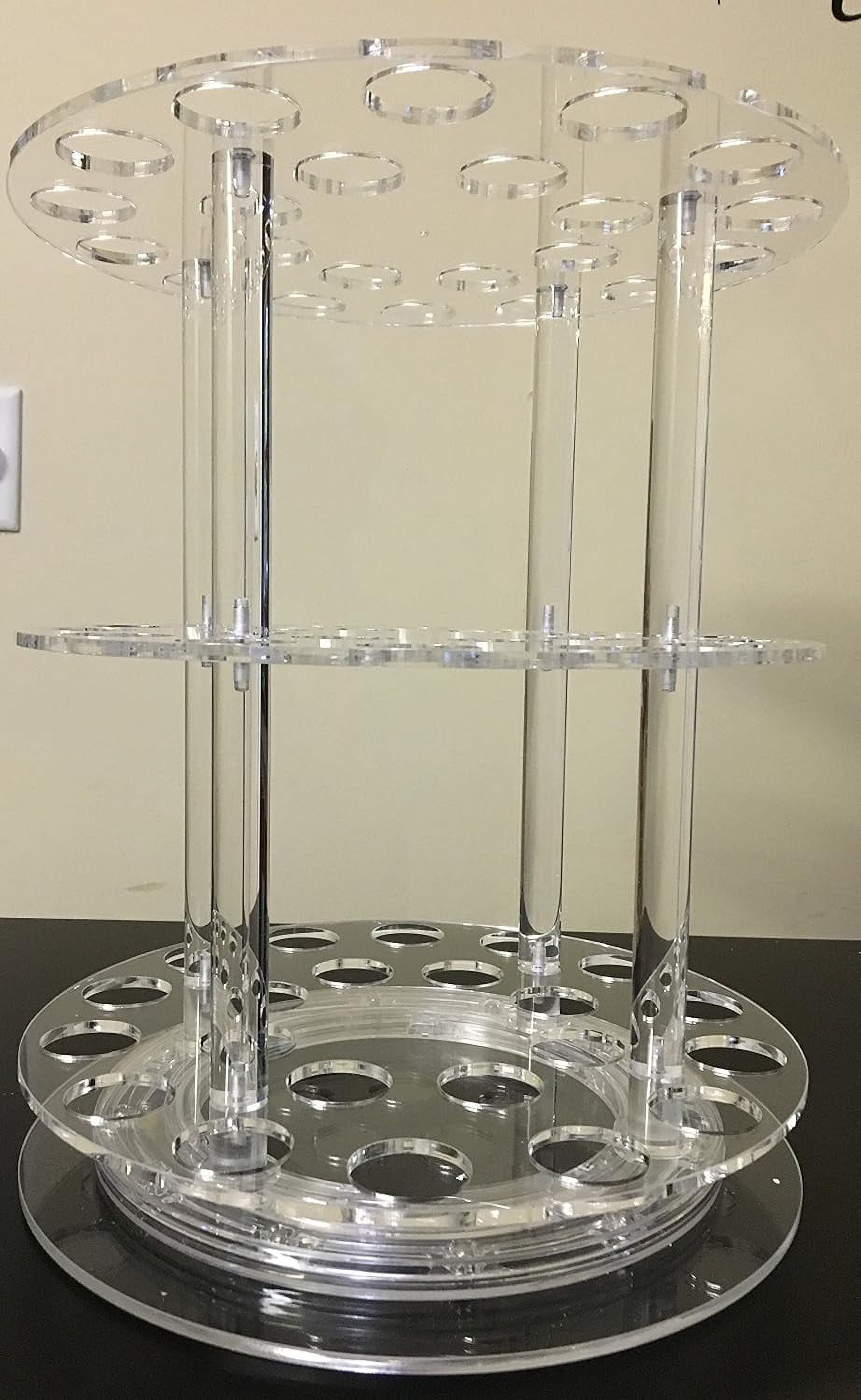 Rotating Glass Display Stand 3Tier - Walmart.com