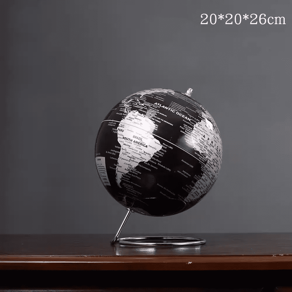 Rotating Globe Model High-end Sense Ornaments Light Luxury High-end ...