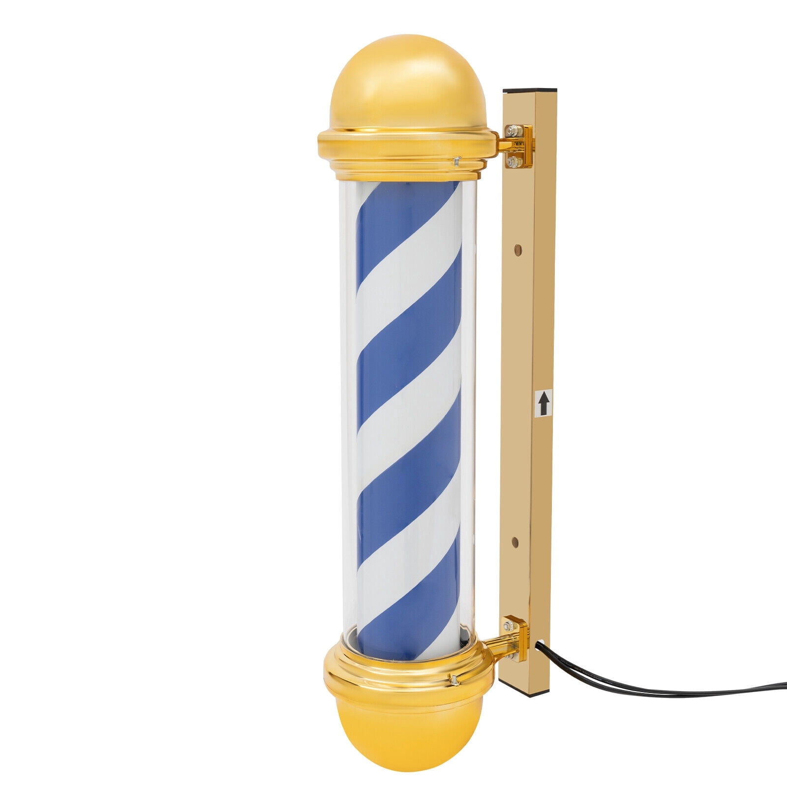 Rotating Hair Salon Open Sign LED Barber Pole Light Barber Shop ...