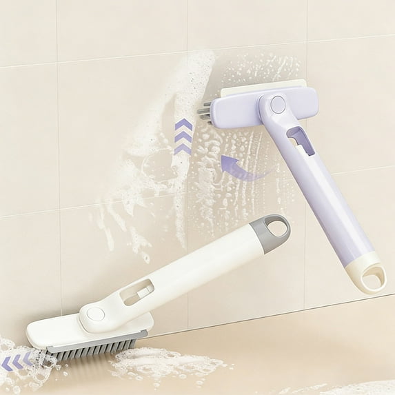Rotating Hard Brush Toilet & Floor Cleaning Brush | Multi-Function ...
