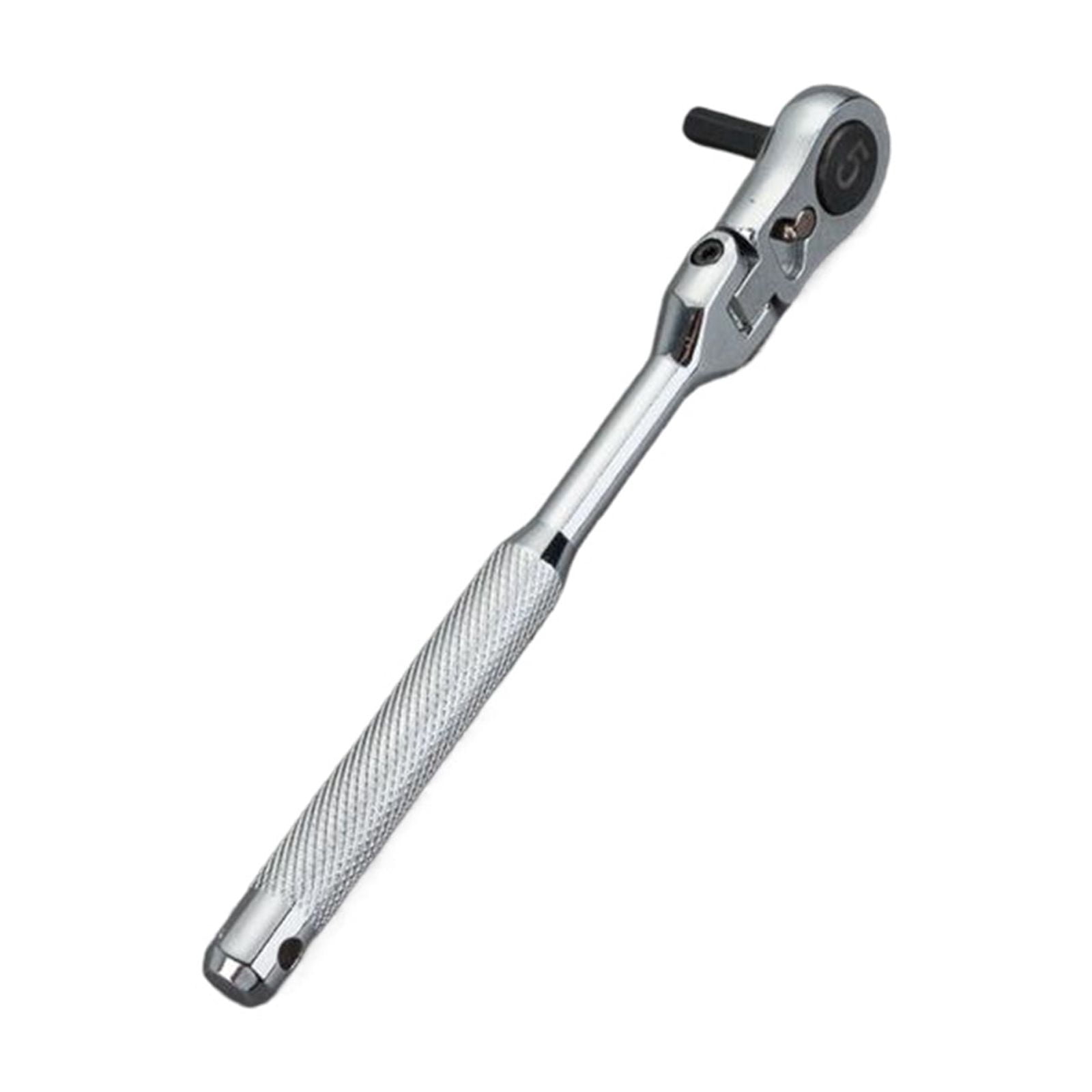 Rotating Headed Ratcheting Wrench Socket Screwdriver Bit Driver Quick ...