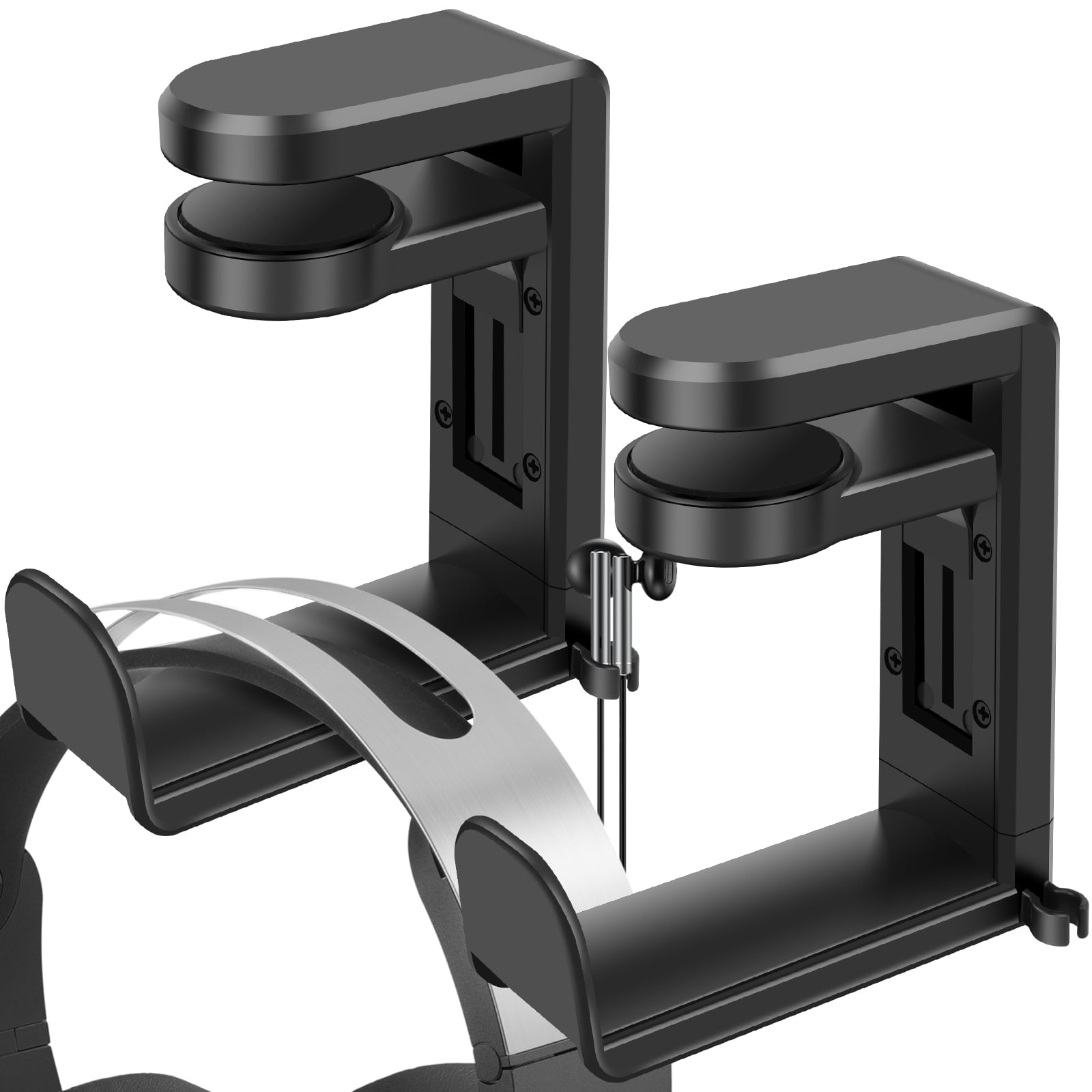 Rotating Headphone Stand 360° Rotatable PC Gaming Headset Stand Easy to ...