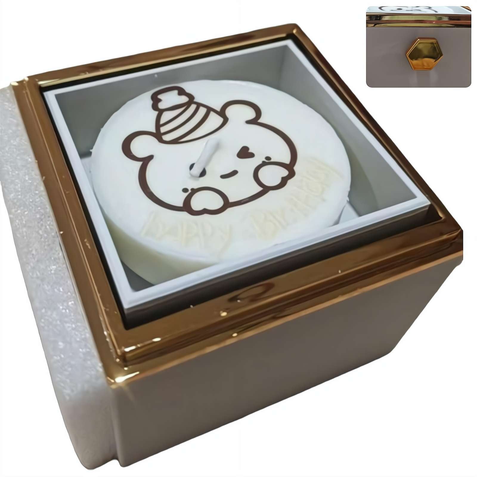 Rotating Jewelry Box, Mechanical Rotating Box, Birthday Surprise Box ...