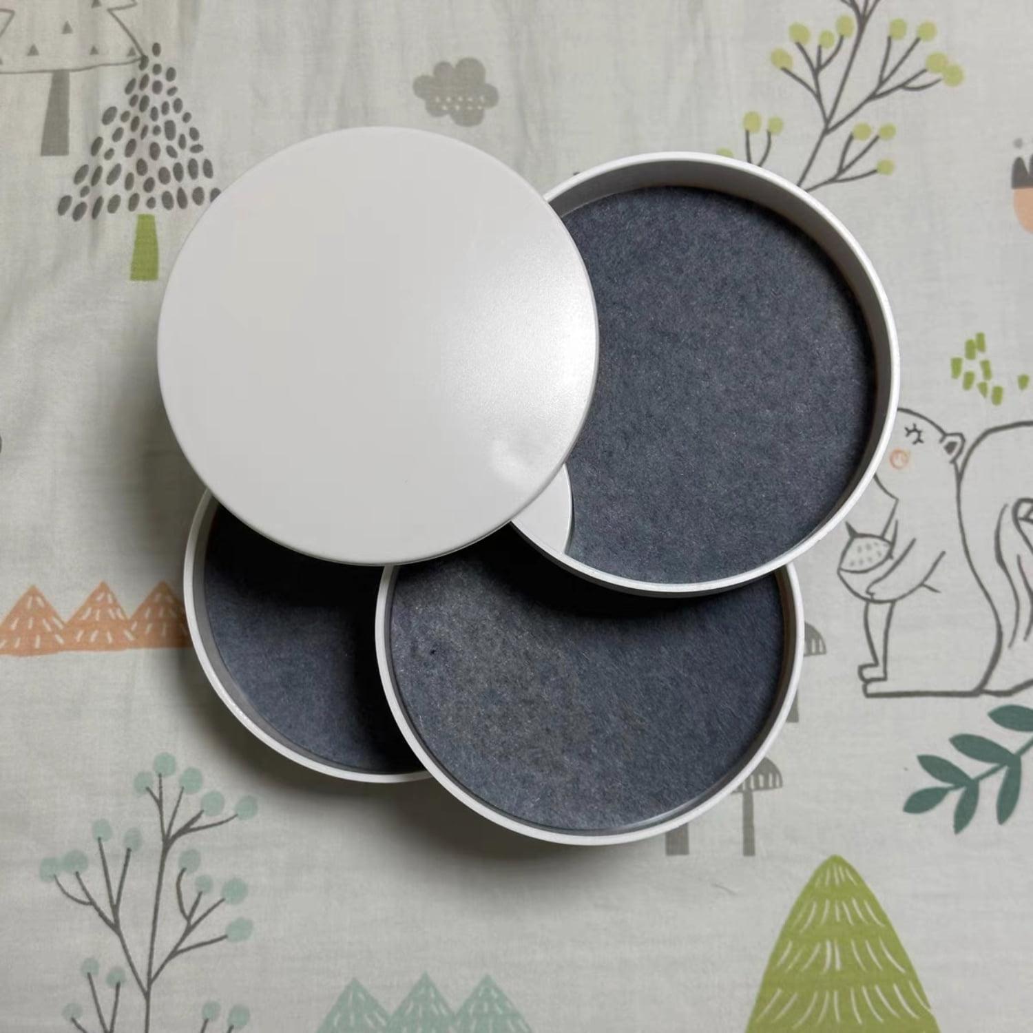 Rotating Jewelry Organizer: Multi-Tier Ring & Necklace Holder Compact ...