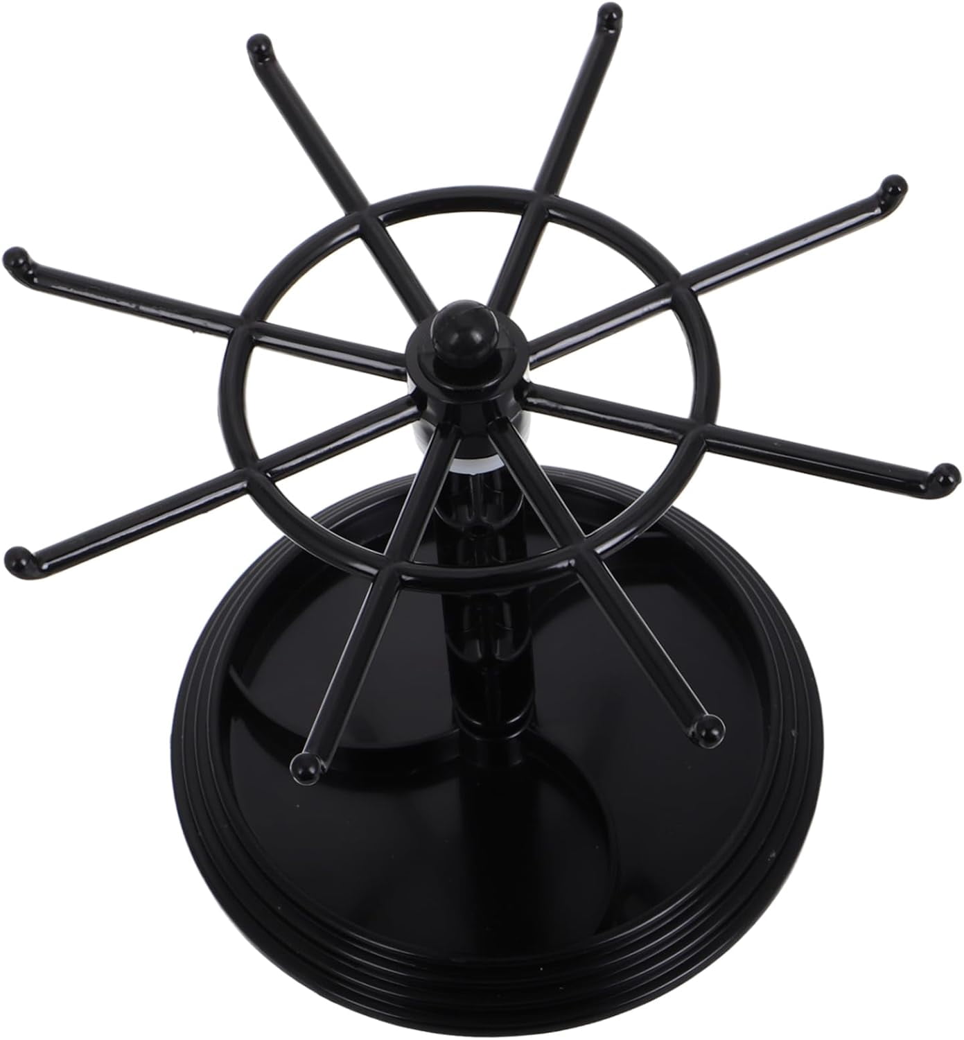 Rotating Jewelry Storage Rack for Keychains Bracelets Earrings Desktop ...