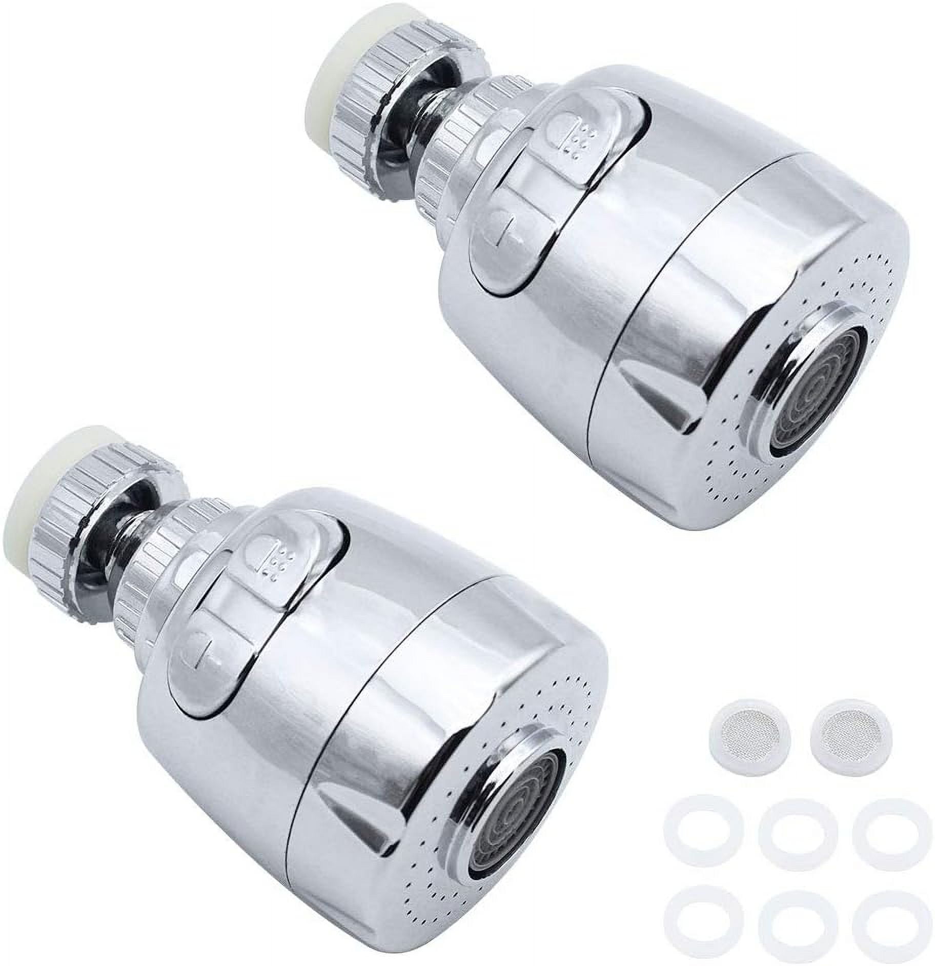 Easy Install No Tools, Water Saving 360 Swivel Water Tap for Rotating ...