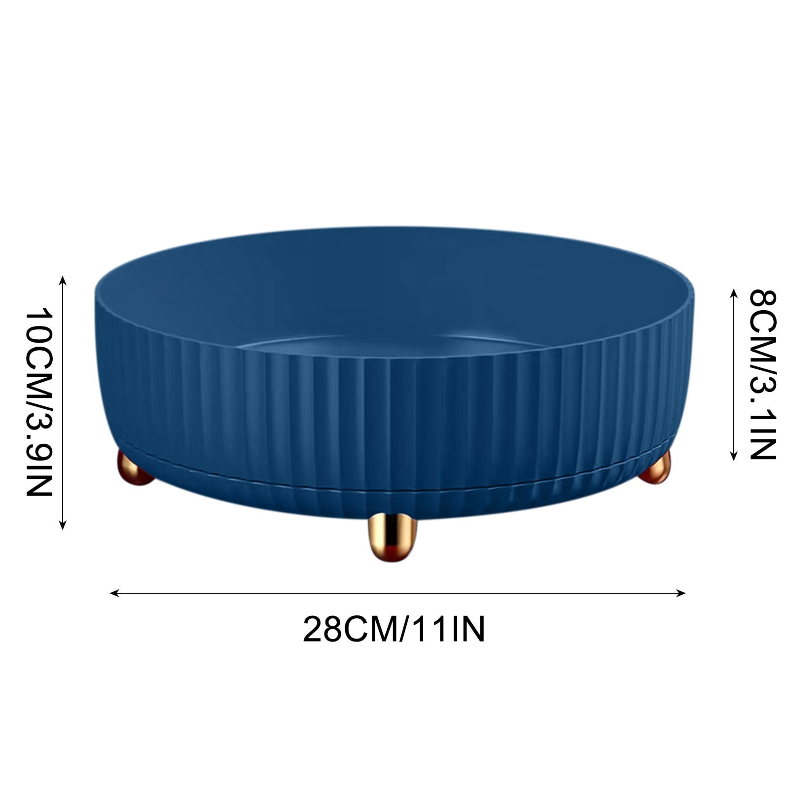 Rotating Kitchen Turntable Organizer, Multi-Functional Storage Tray for ...