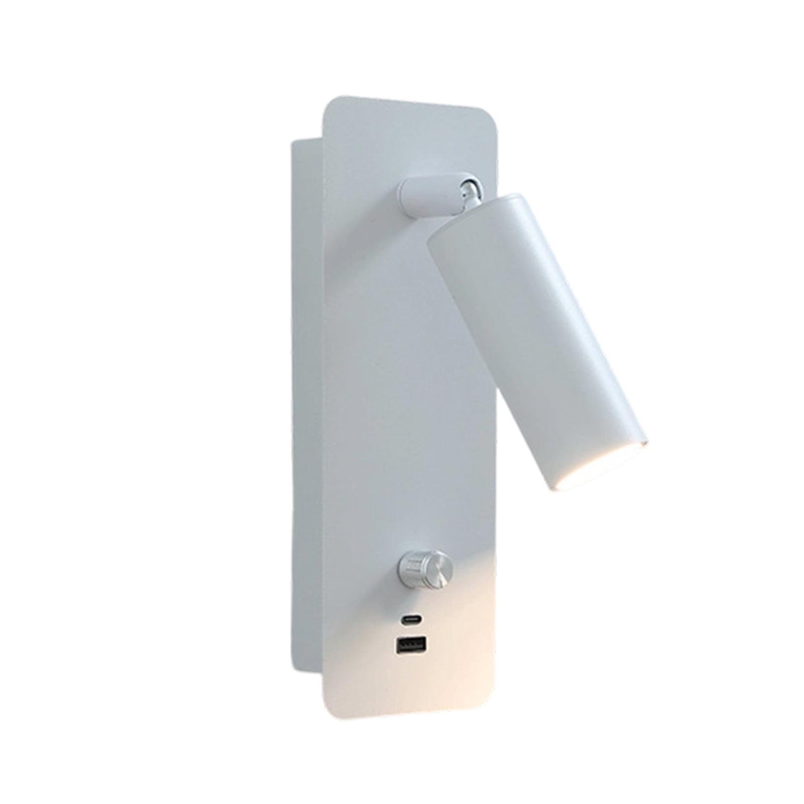 Rotating LED Wall Lamp - Modern Acrylic Dimmable Atmosphere Light for ...