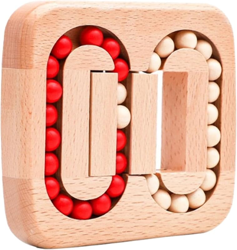 Rotating Magic Bean Fingertip, Wooden Spinning Magic Cube Toys to ...