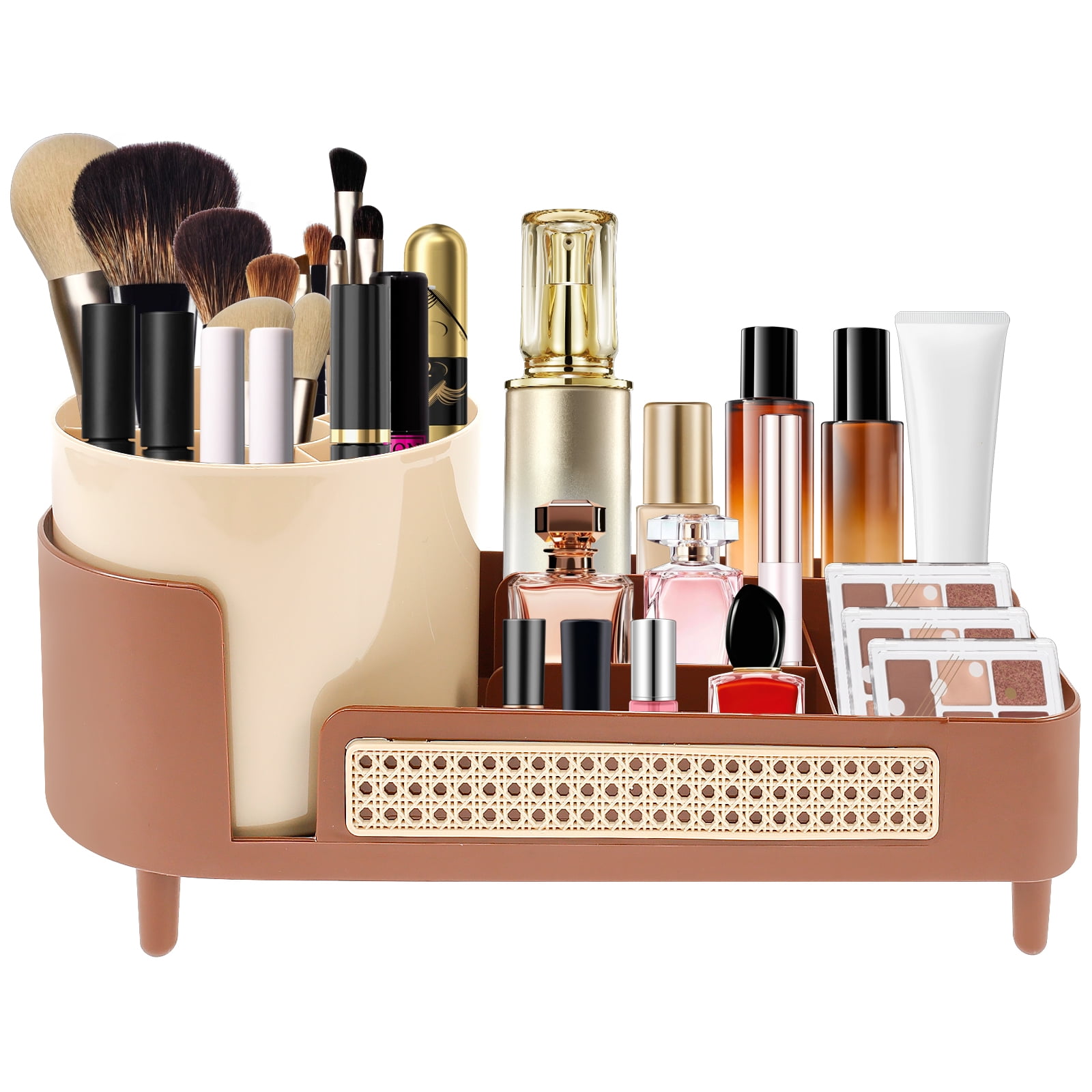 Rotating Makeup Organizer Multipurpose Large Capacity Spin Makeup ...