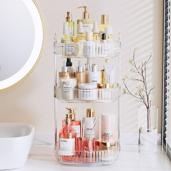 Acrylic Organizer Drawers for Beauty Storage and Makeup Organization