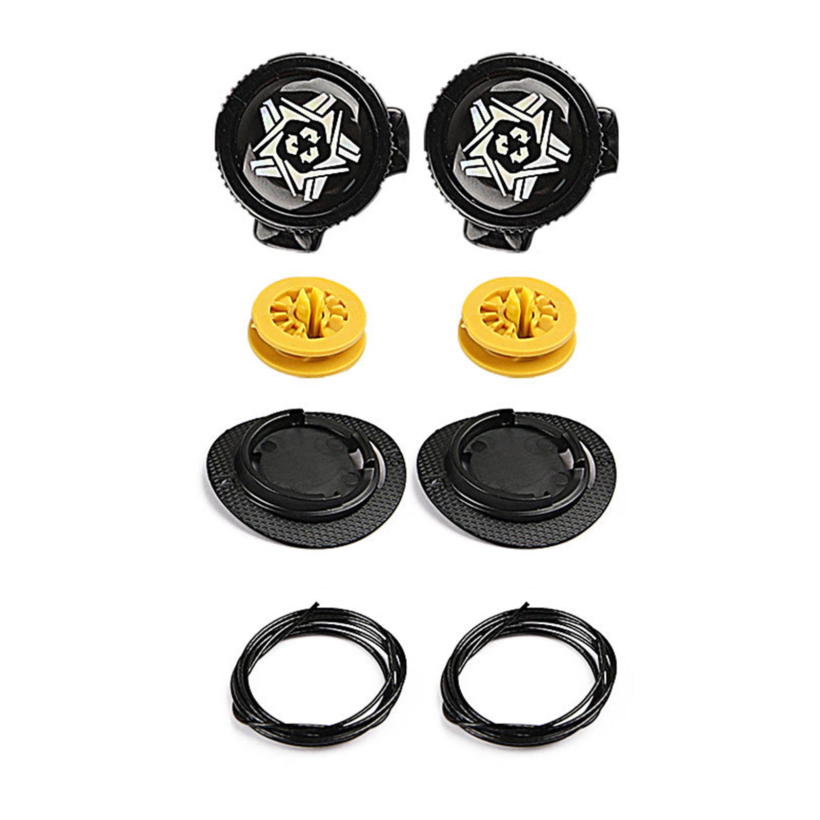 Rotating Metal Wire Laces Automatic Buckles Rope No Tie Shoe Laces ...