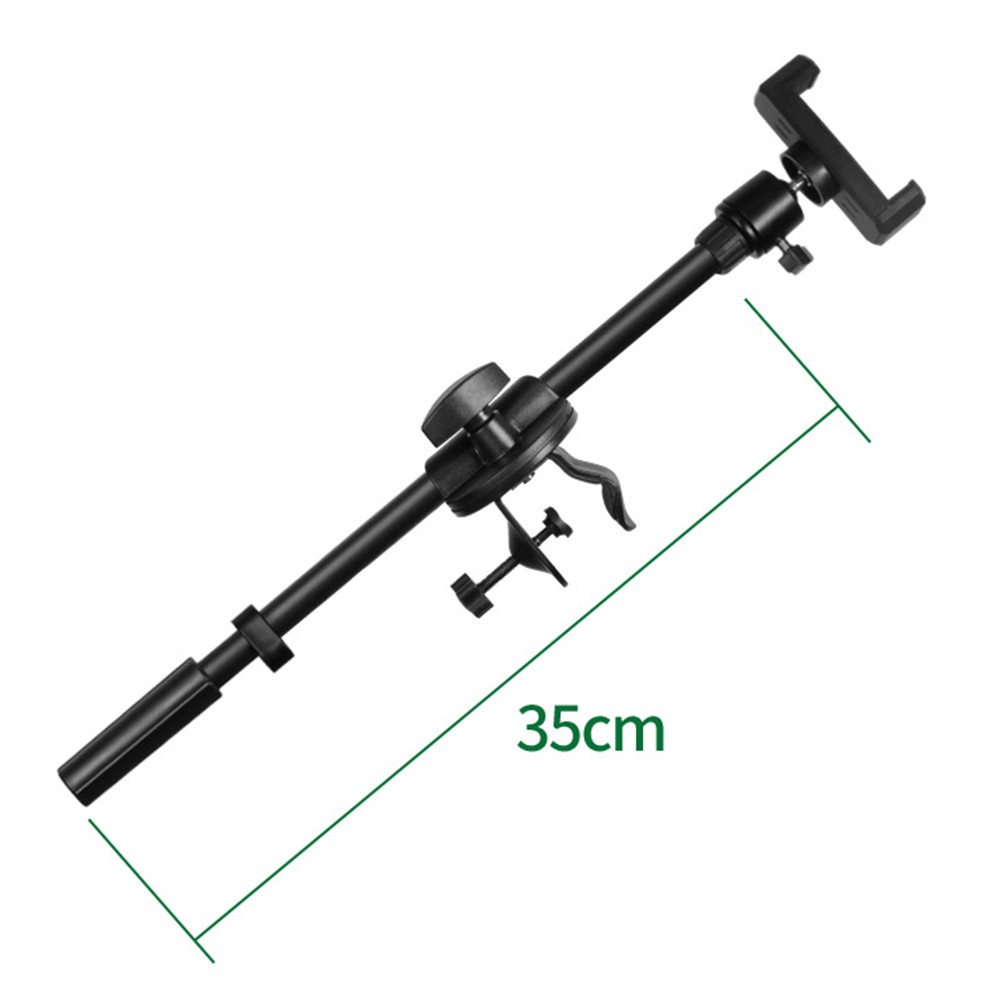 Rotating Microphone Stand Mic Clip Phone for Ipad Holder Extension ...