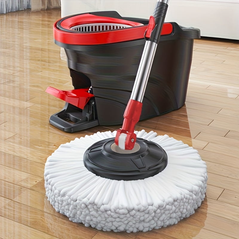 [Rotating Mop Set] Telescopic Mop and Bucket Set with Twist Winder ...