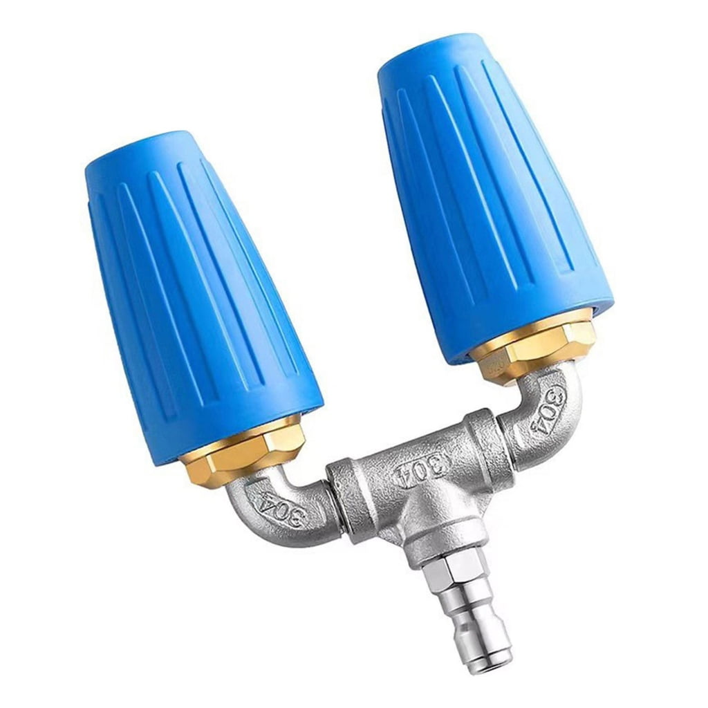 Rotating Nozzle 4000PSI Pressure Washer Rotating Sprayer Double Nozzle ...