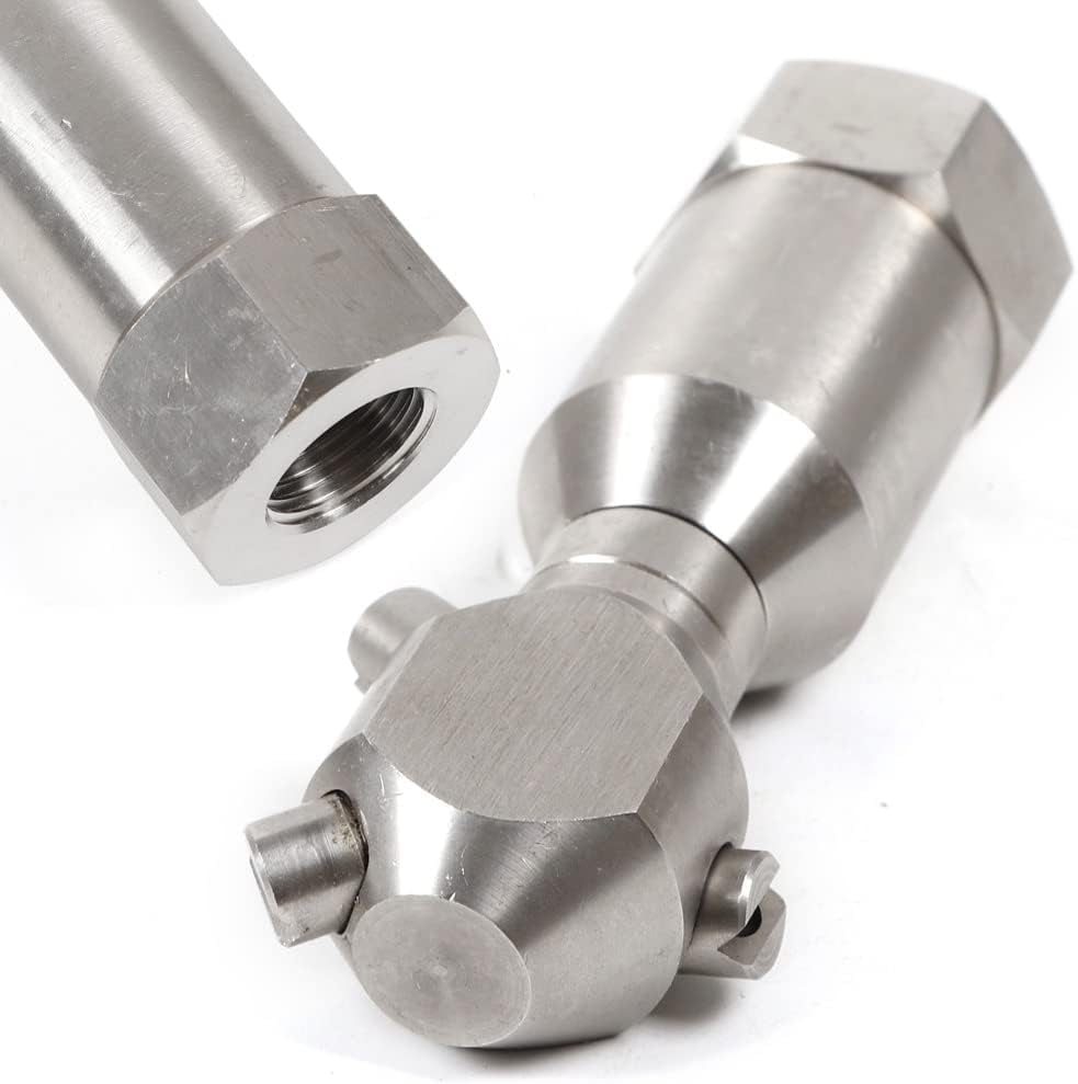 Rotating Nozzle Spray Head - 3/4” 360 Degree Rotating Tank Washing ...