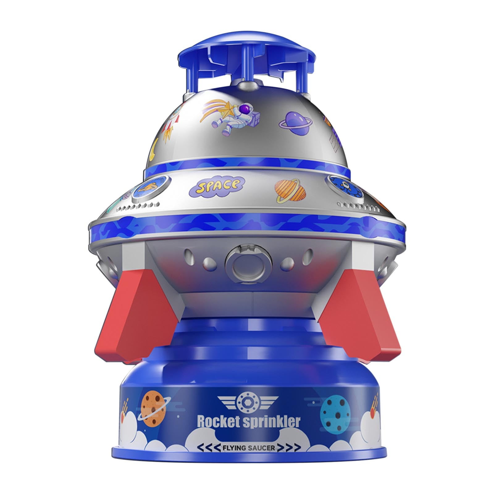 Rotating Outdoor Water Sprinkler Toy | Flying Sky Water Play | LED ...