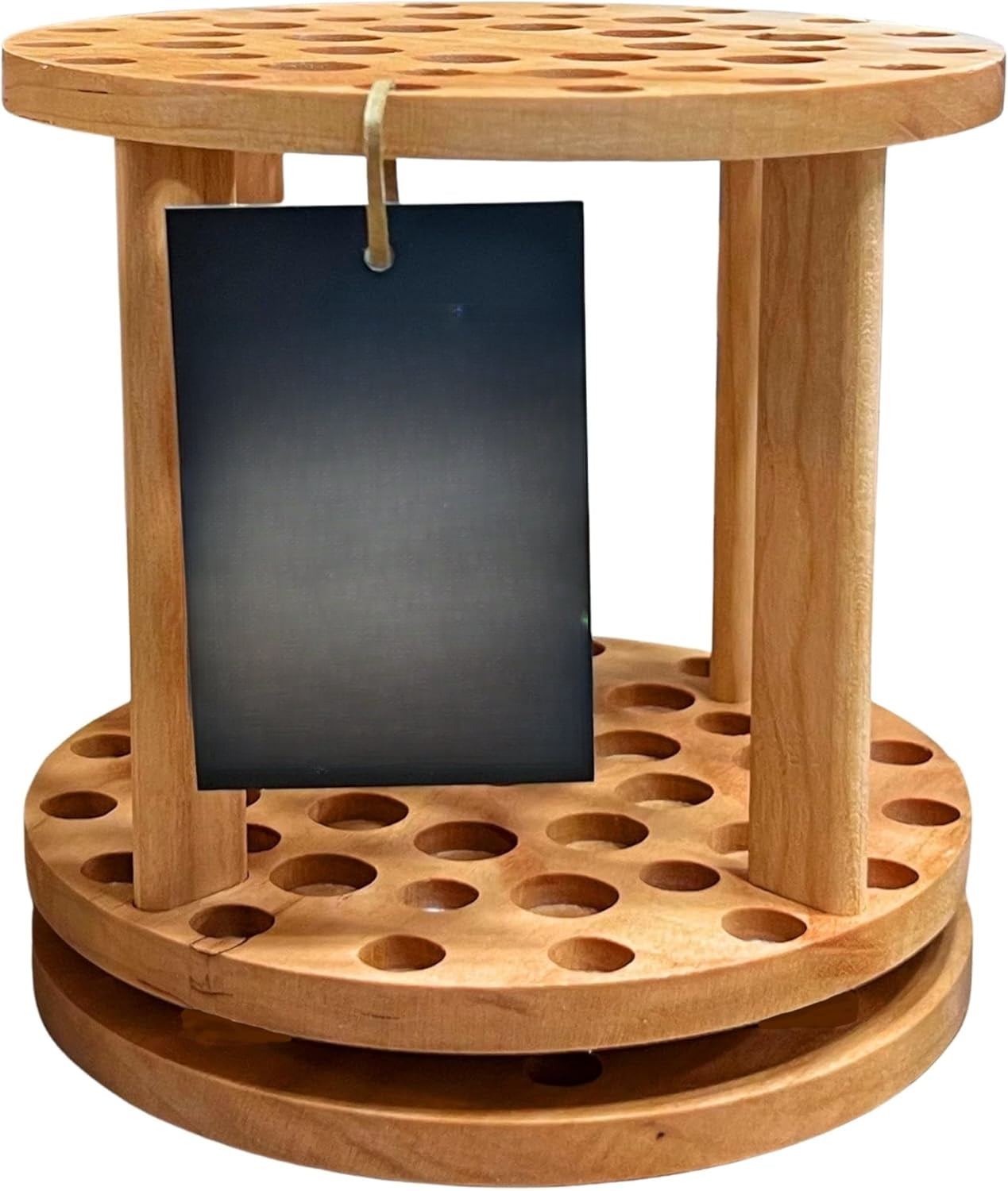 Rotating Paint Brush Holder - Handmade Paint Brush Holder Rotating Art ...