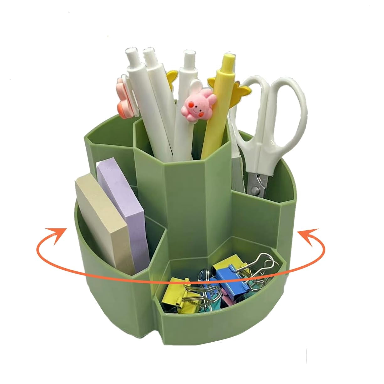 Rotating Pencil Holder Pen Holder 360 Degree Rotating Pen Organizer ...