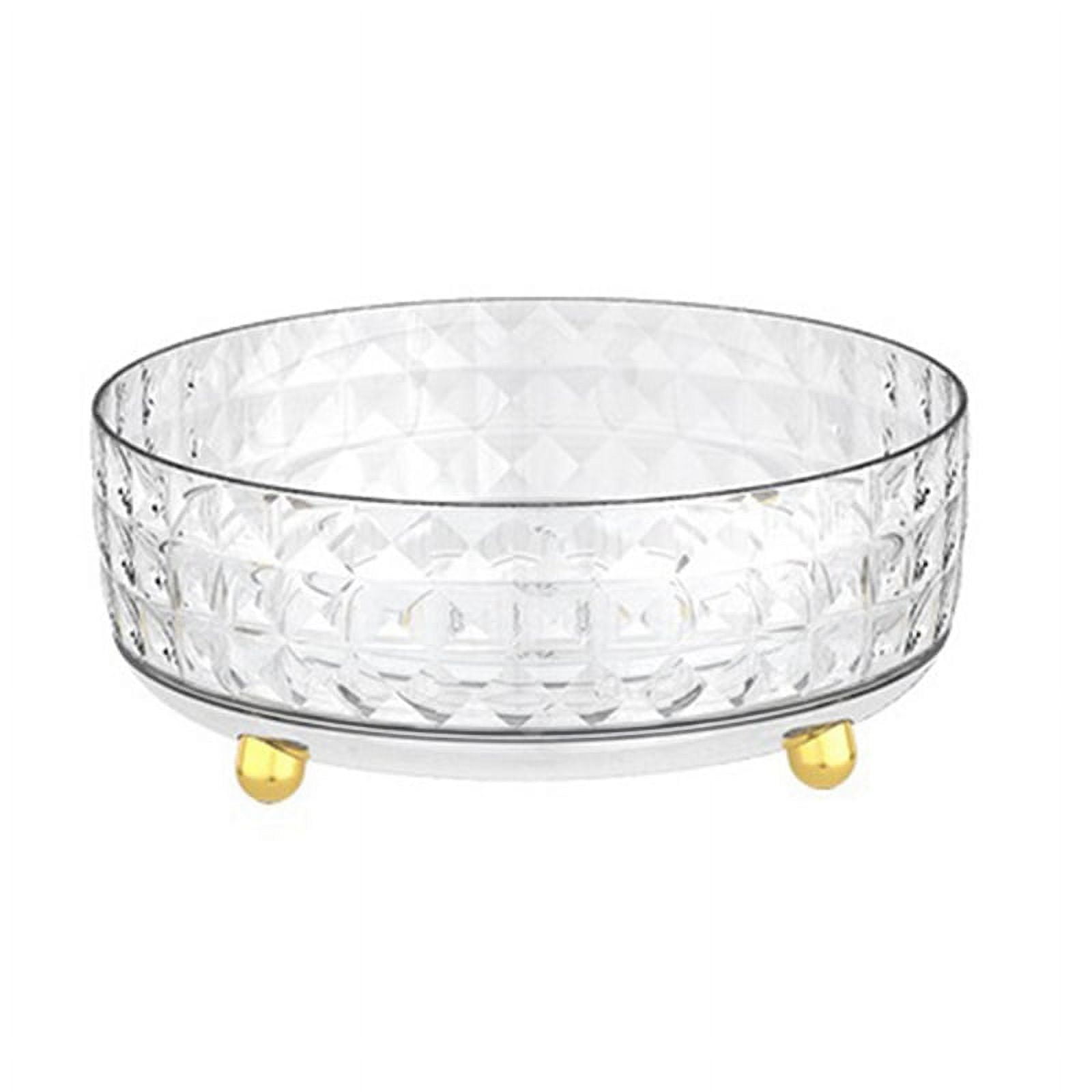 Rotating Perfume Organizer Stand, 360° Clear Makeup Skincare Vanity ...