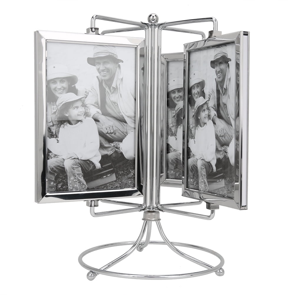 Rotating Picture Frame, Rotating Photo Frame for Home Table Decoration ...