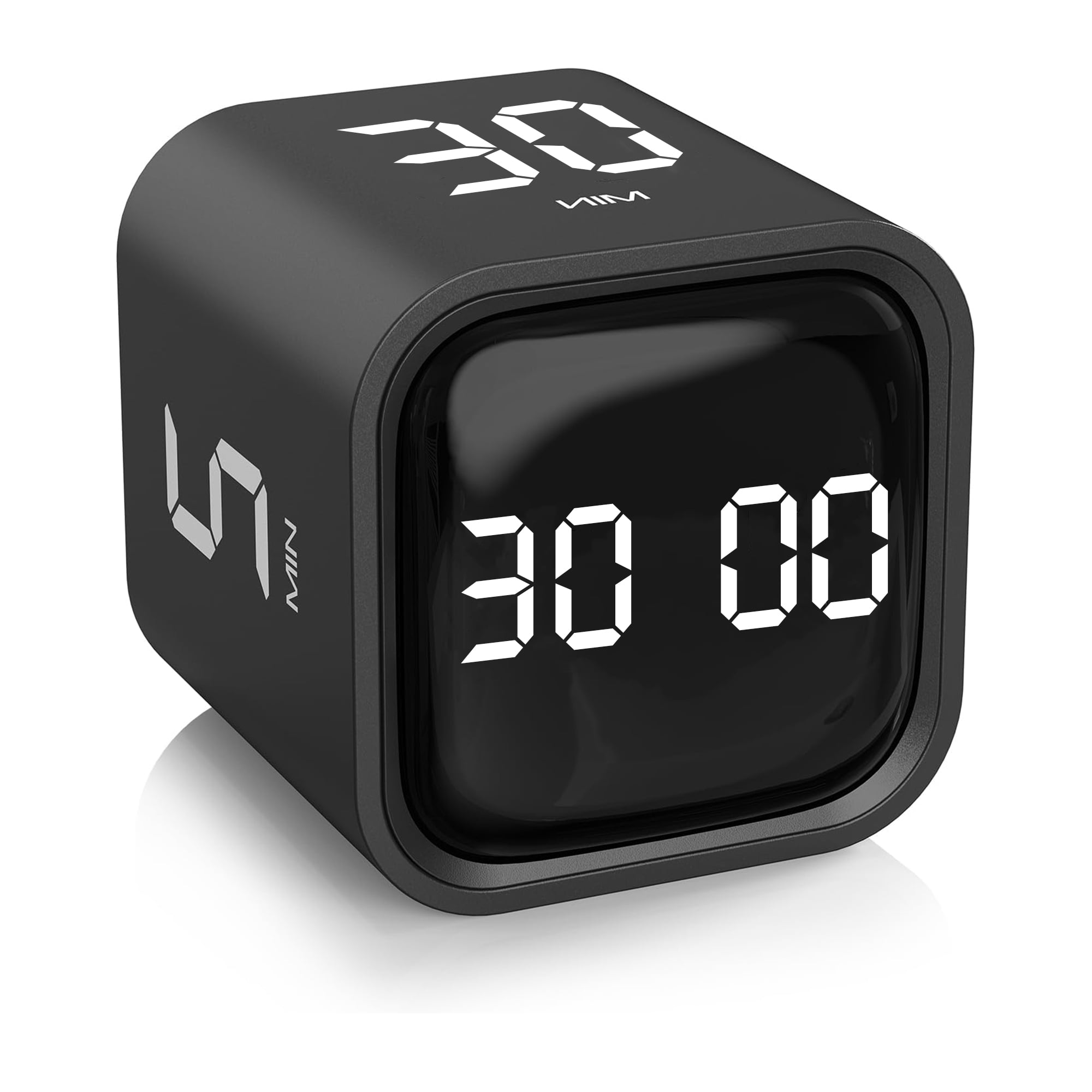 Rotating Pomodoro Timer 5 30 10 60 Minutes Preset Desk Productivity Flip Timer Adhd Tool