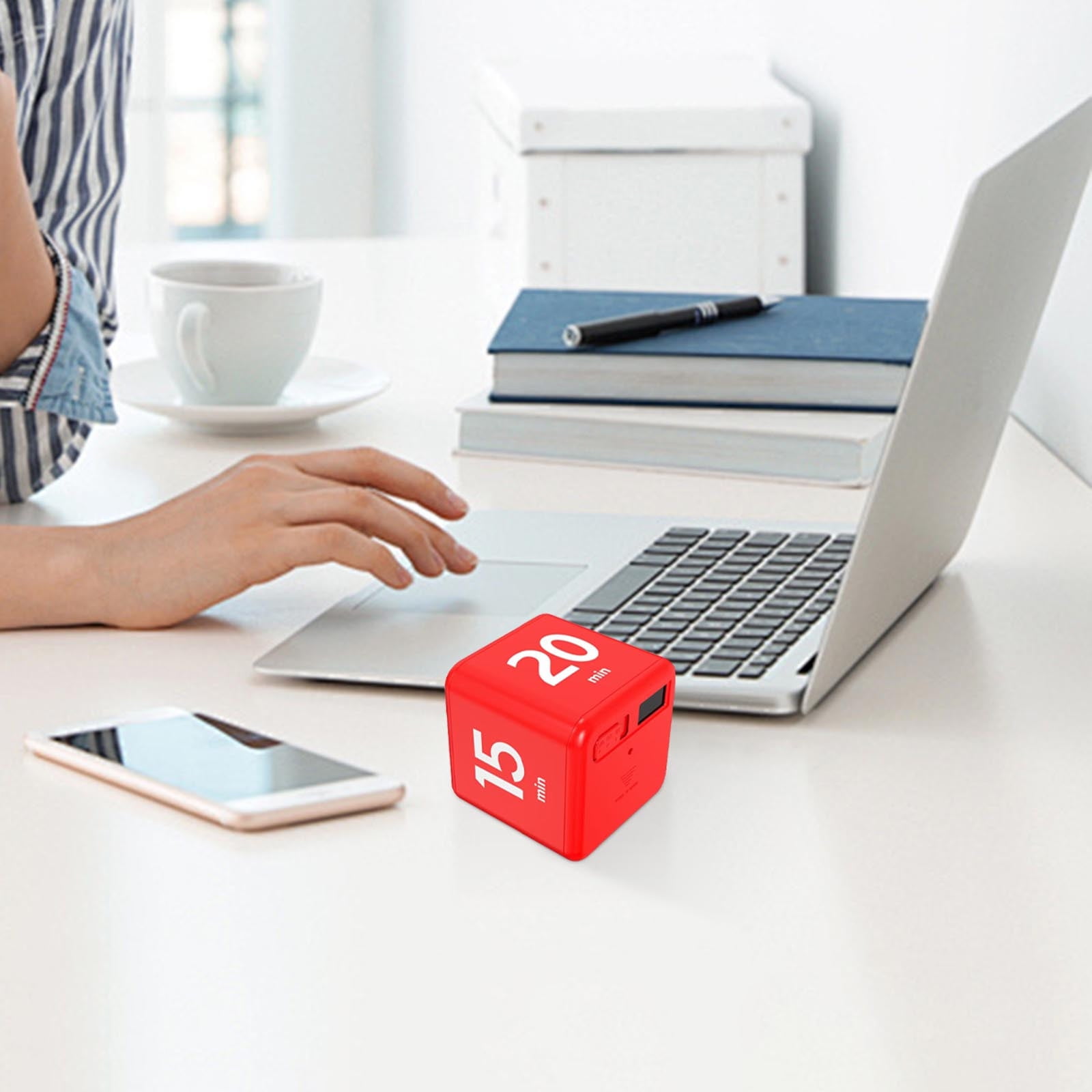 Rotating Pomodoro Timer,Visual Timer for Kids-Timer for Cooking ...