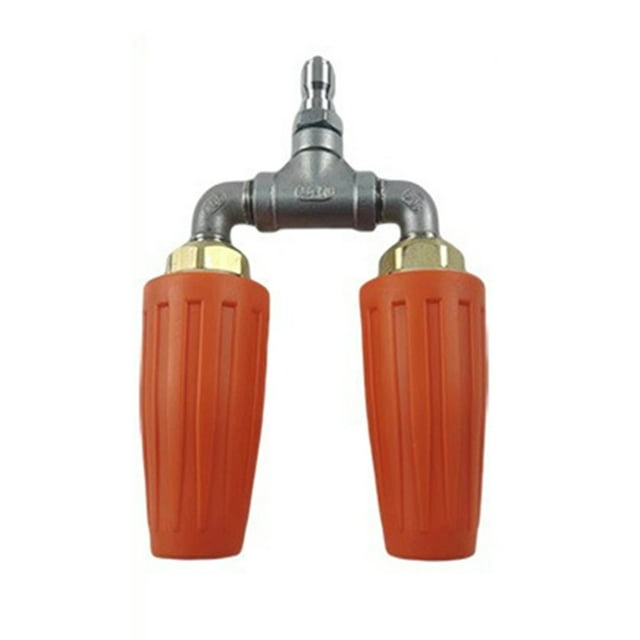 Rotating Pressure Washer Dual Turbo Nozzle for Powerful Cleaning 4-6 ...