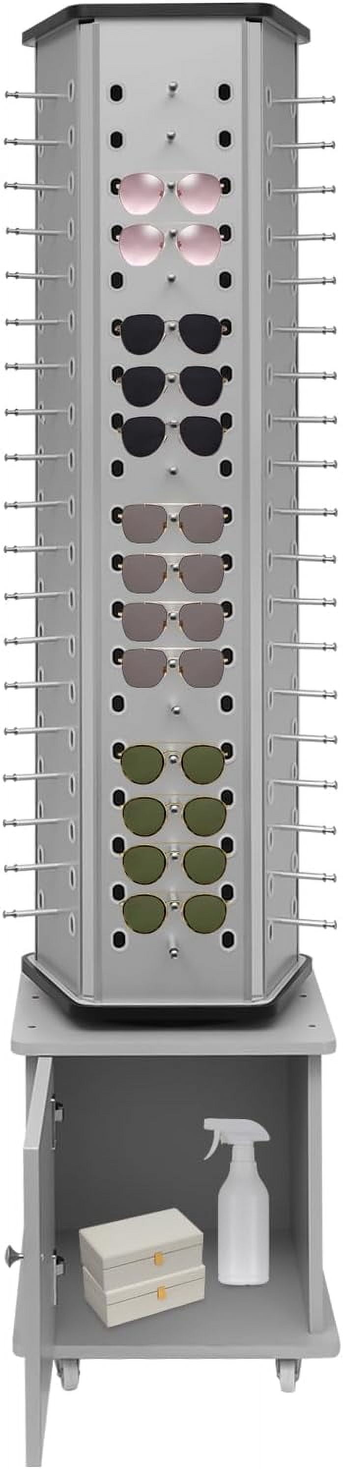 Rotating Retail Eyeglasses Display Rack Stand Floor-standing Sunglasses ...