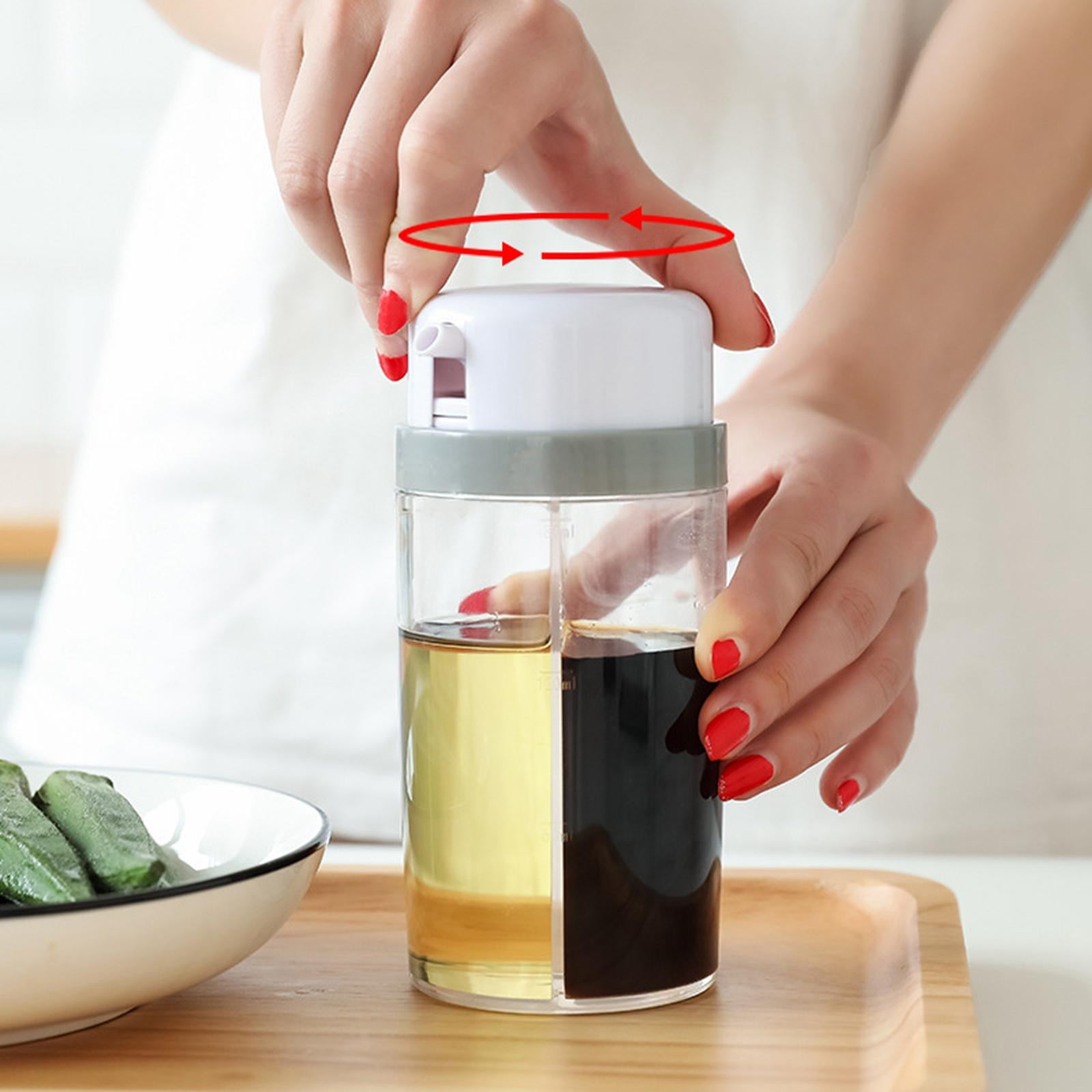 Rotating Seasoning Bottle, Storage Container Dispenser for Kitchen ...