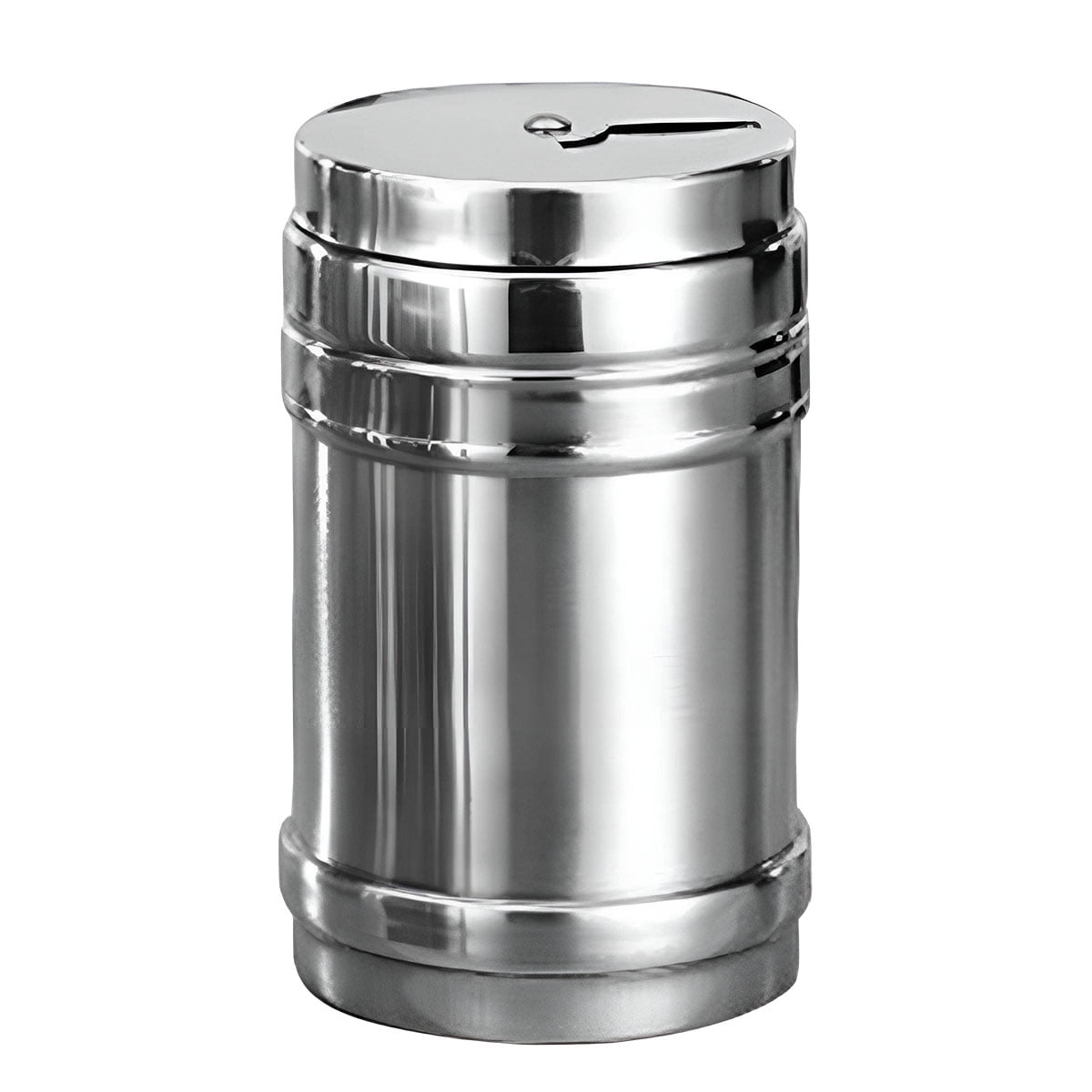 Rotating Seasoning Shaker with Adjustable Top Silver Airtight Spice ...